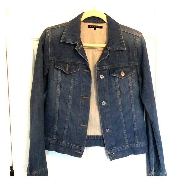 Theory | Jackets & Coats | Theory Jean Jacket Blue Denim Medium | Poshmark